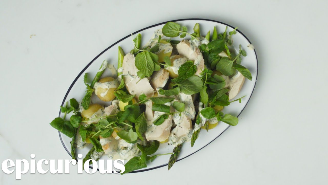 How to Make Spring Chicken Salad | Epicurious - YouTube