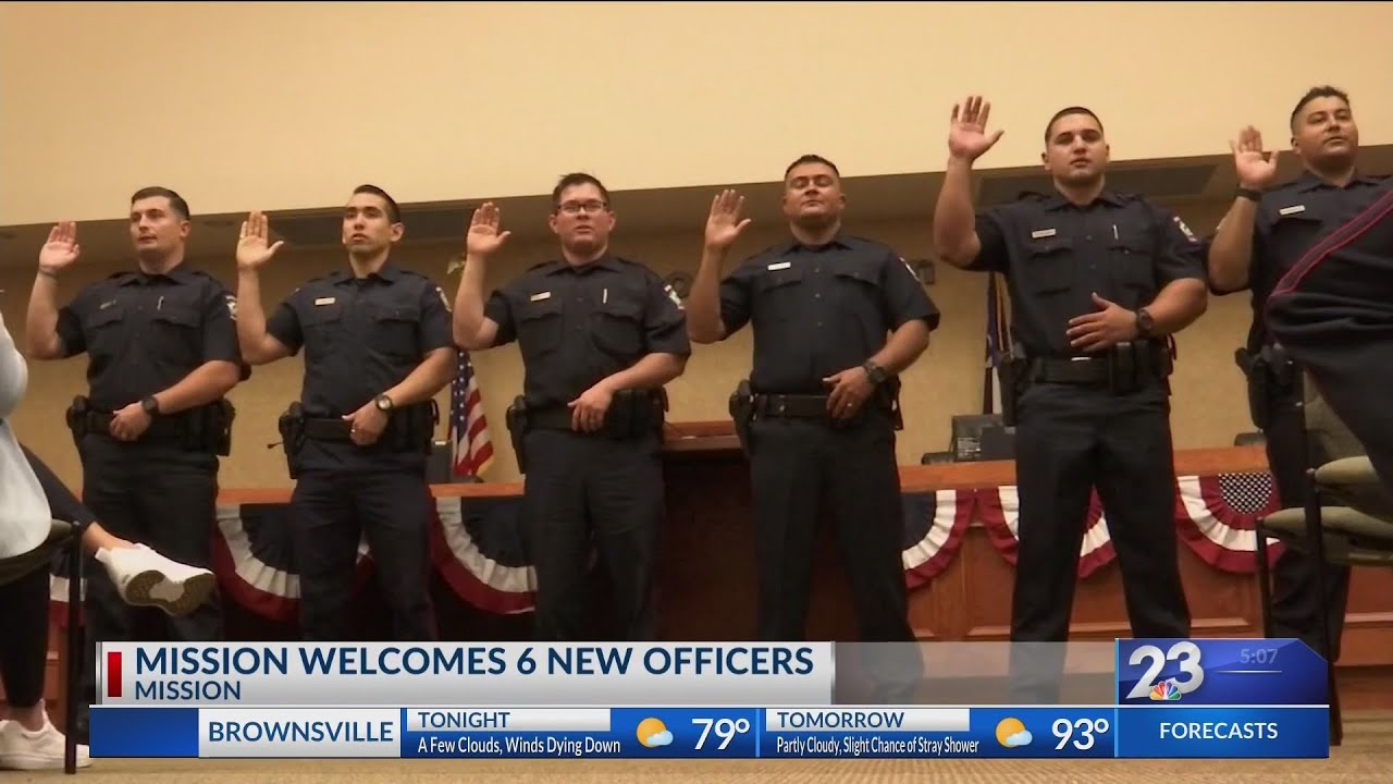 New officers for Mission PD - YouTube