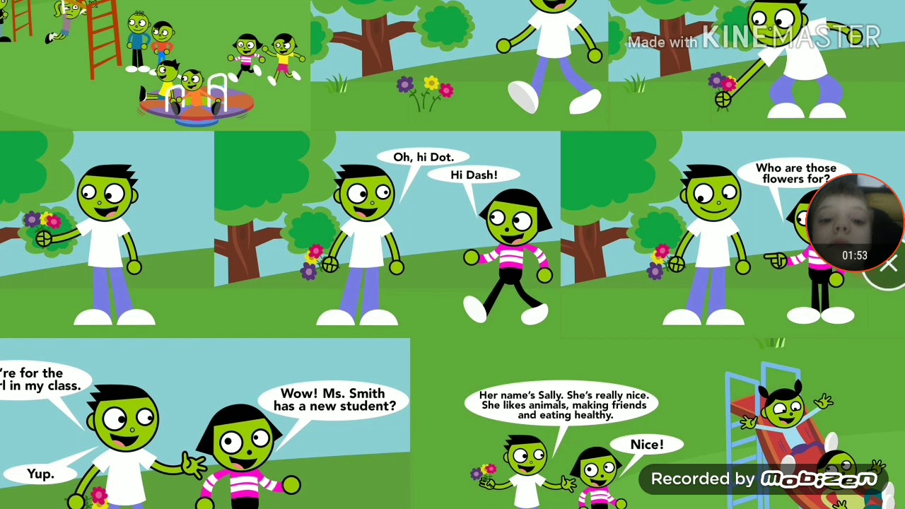 Reacting to PBS Kids comic the new girl (1999! NOT 1973!) - YouTube