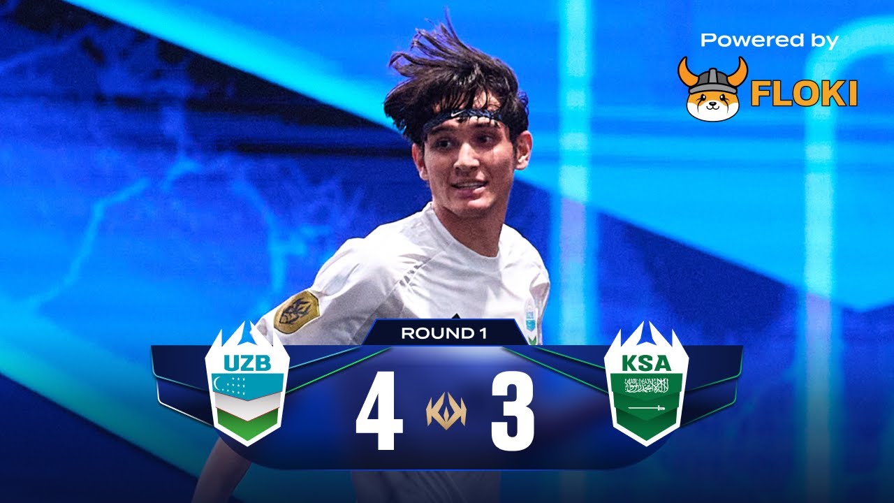 Uzbekistan VS Saudi Arabia | Full Match Round 1 Day 1 (4-3) - YouTube