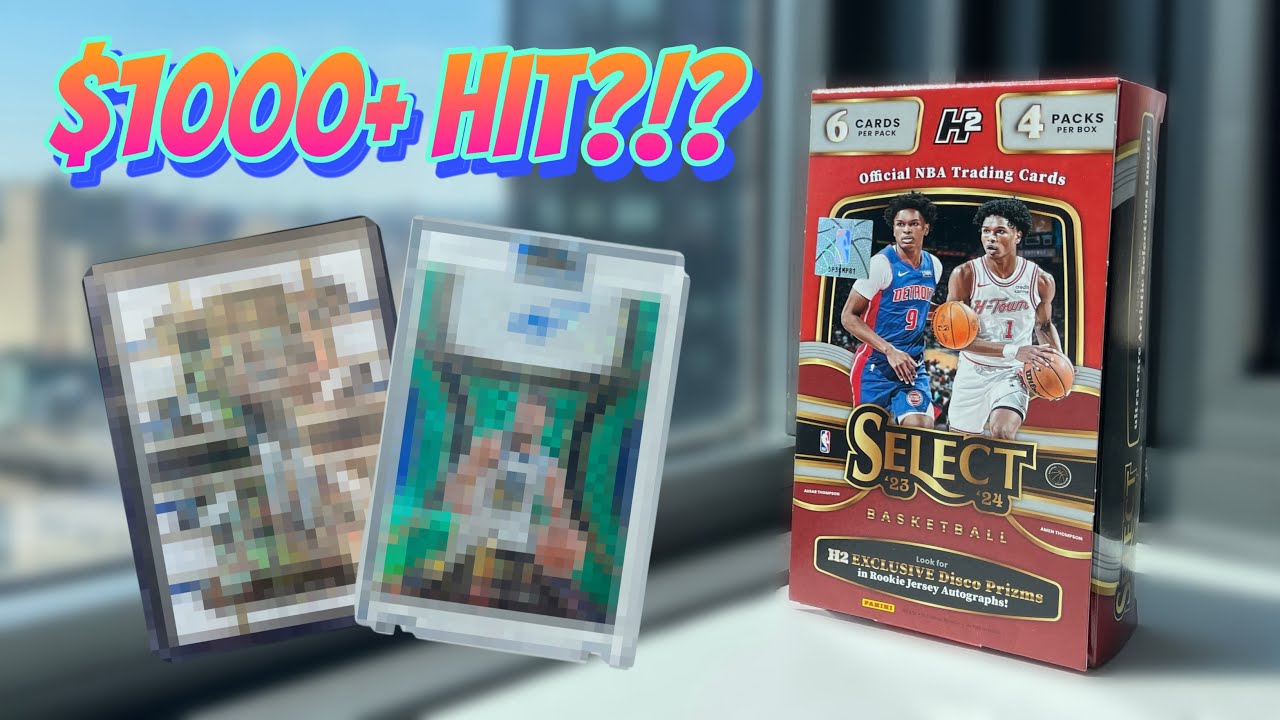 🏀💥 Insane $1000+ Card Pull from H2 Select Basketball! My Best Auto Pull ...