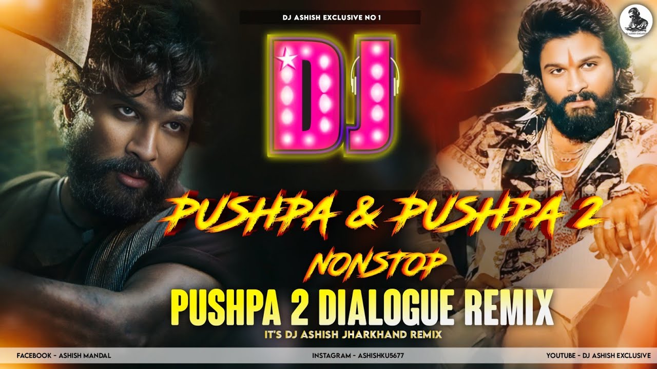 Pushpa & Pushpa 2 Non-stop 💥 Dialogues Competition Mix | Allu Arjun ...