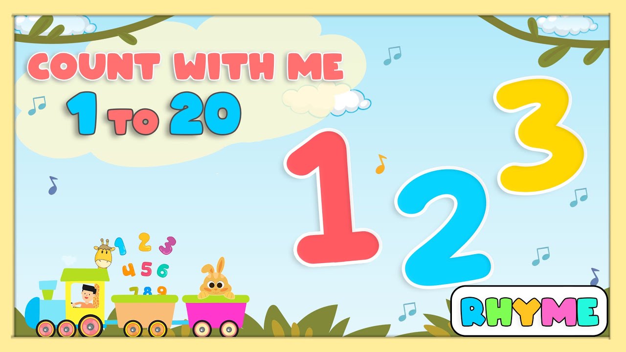 #123456789 #numbersong #12345 #12345rhymes #1234 #kidslearning # ...