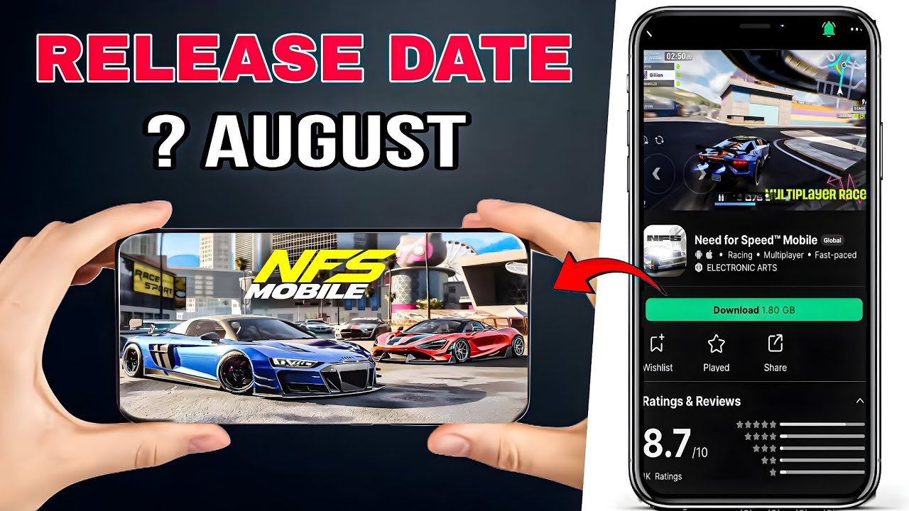 NEED FOR SPEED Mobile Finally Here !!🔥 NSF Mobile Release Date Confirm ...