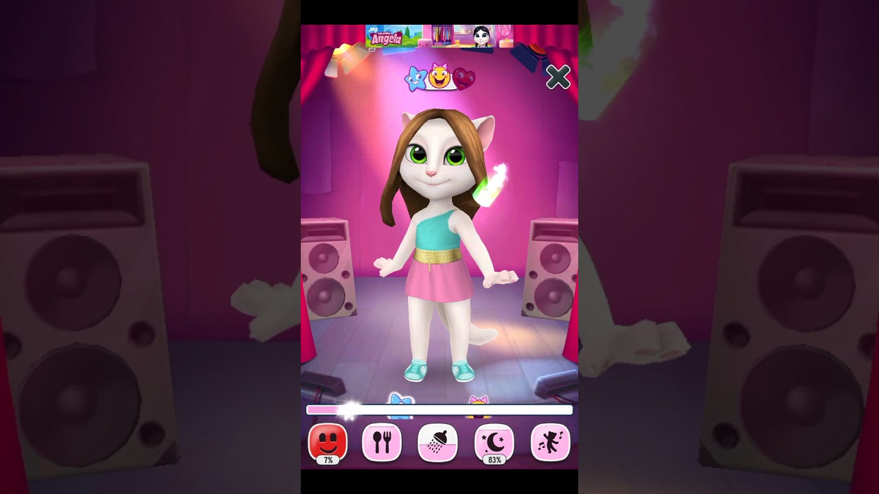 Talking Angela Dance Superstar makeup mission - YouTube