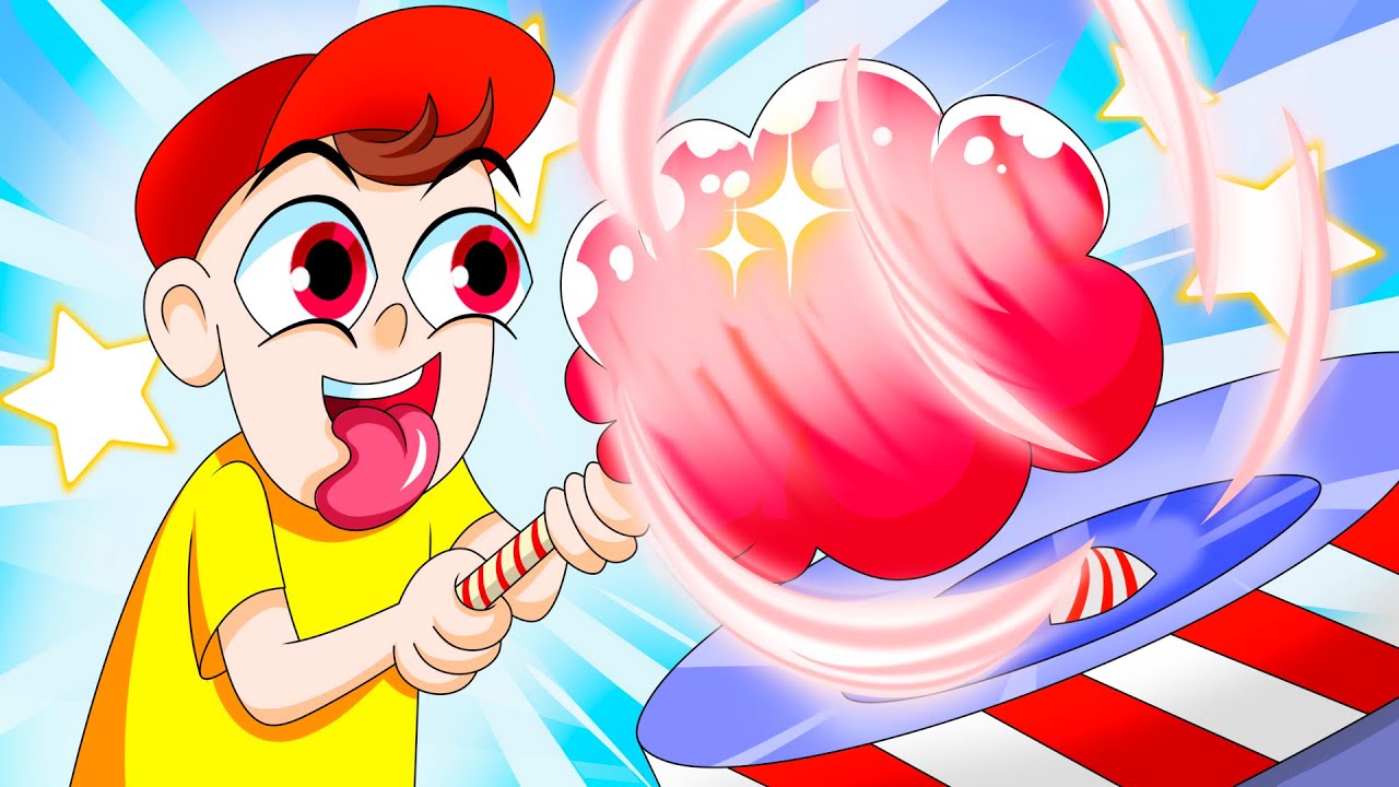 Cotton Candy Machine | Kids Songs - YouTube
