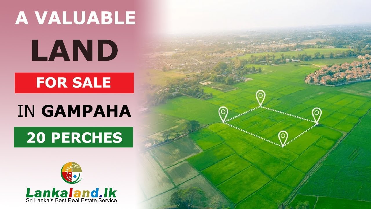 A Valuable 20 Perches Land for sale in Miriswatta, Gampaha.‎ - YouTube