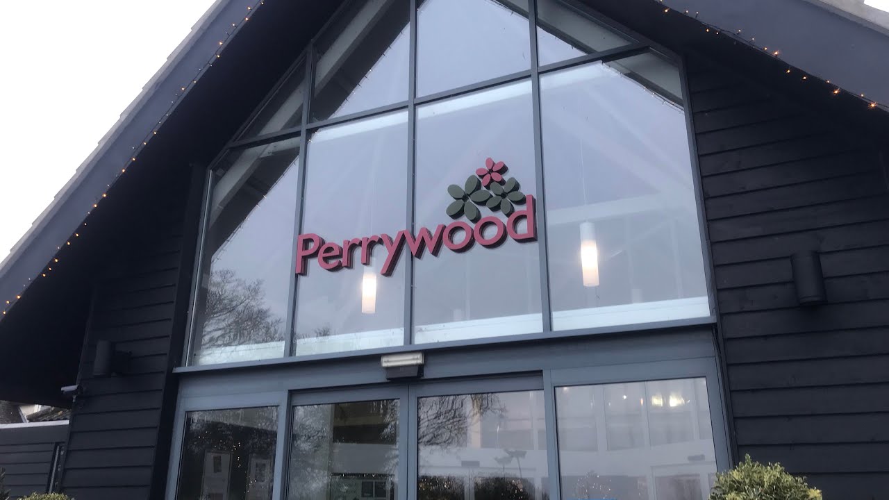 Visit to and full tour of Perrywood garden centre including citrus ...