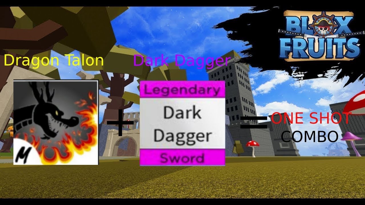 dragon talon+ dark dagger one shot combo - YouTube
