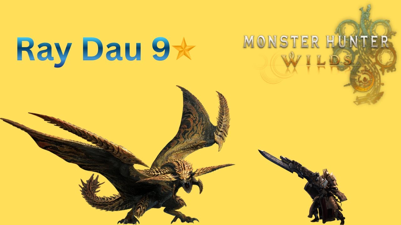 Monster Hunter Wilds Gunlance Ray Dau 9 star - YouTube
