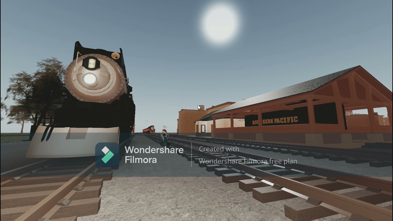 Southern Pacific 4449 quick video on Roblox. - YouTube
