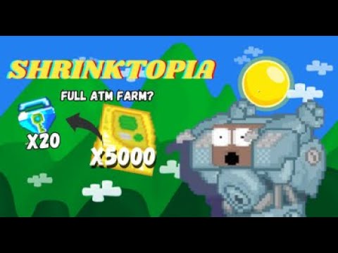 making OP Atm Farm in growtopia || Shrinktopia private server - YouTube