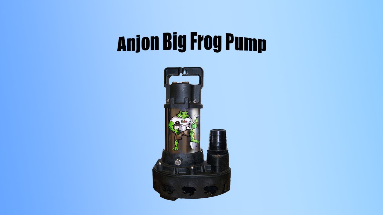 Anjon Big Frog Pump - YouTube