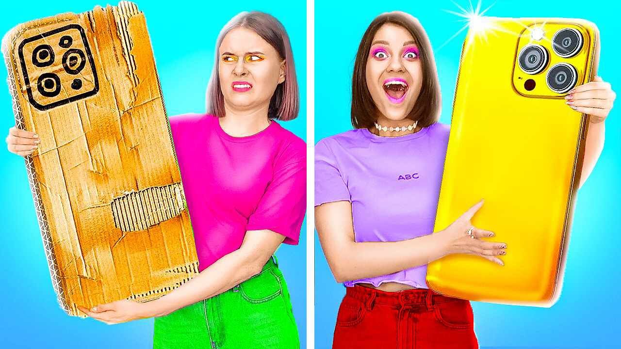 RICH STUDENTS VS BROKE STUDENTS || How To Become Popular At School By ...