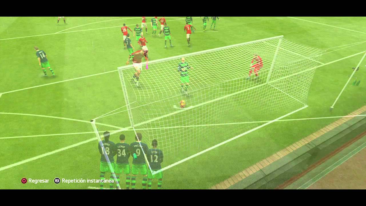 Free kick '90 goal and victory - YouTube