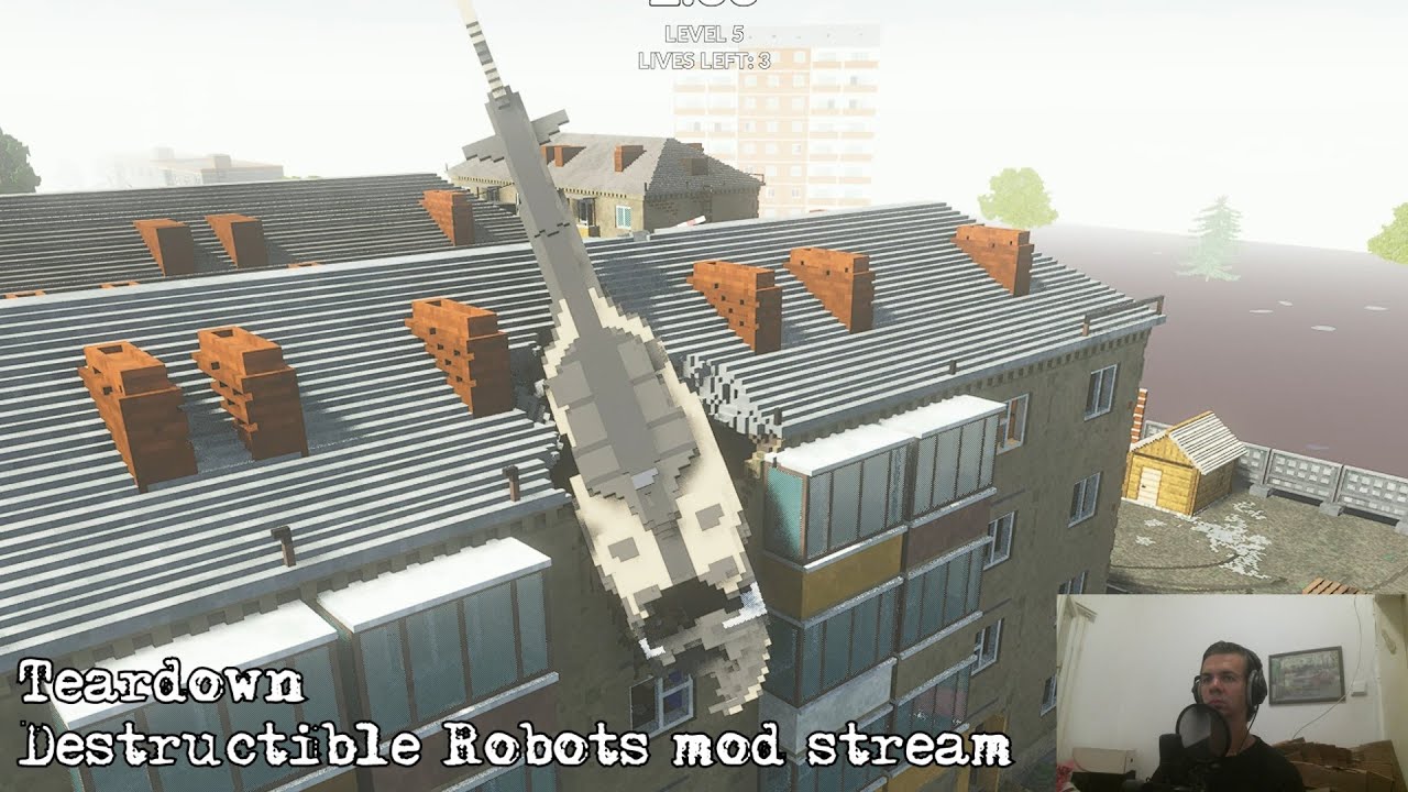 Teardown - Destructible Robots mod stream - YouTube