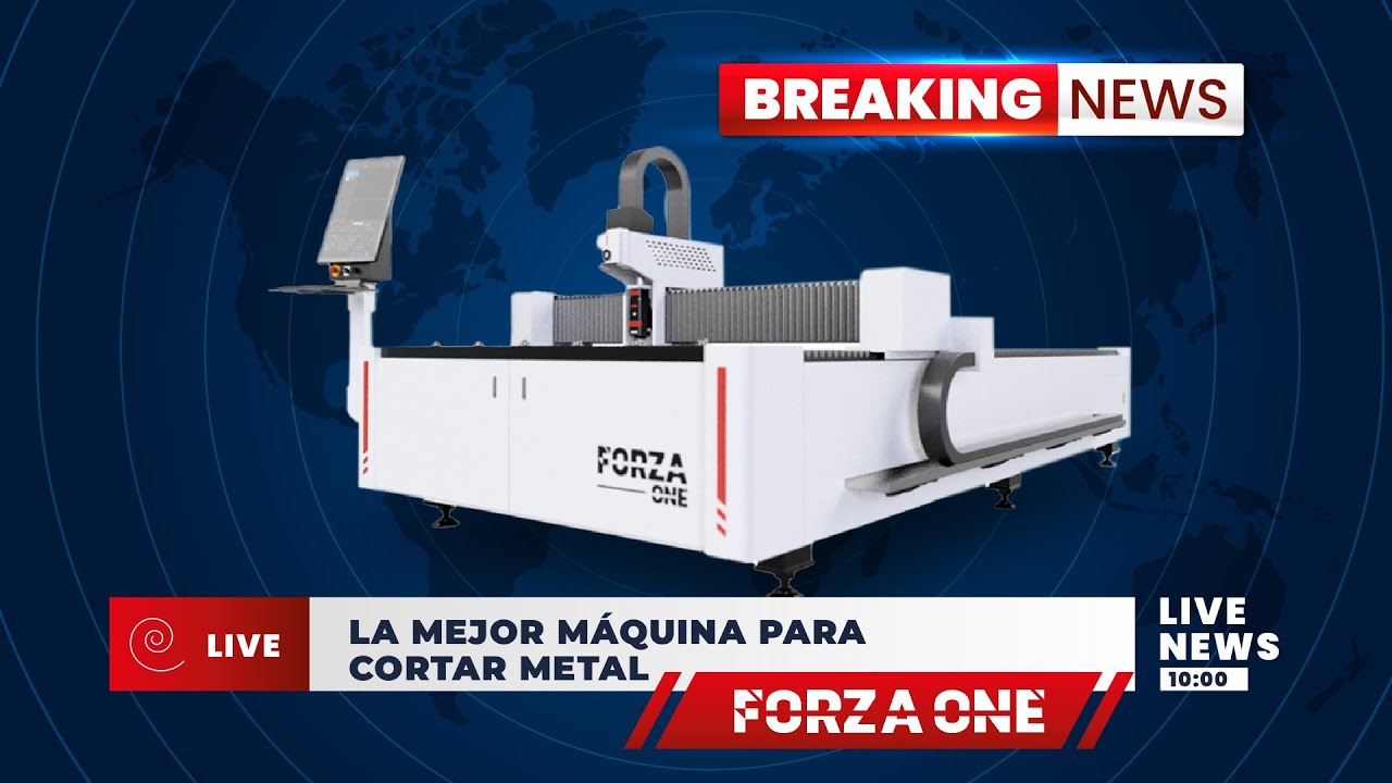 ¡NUEVA MÁQUINA DE CORTE DE METAL CON LÁSER! | FORZA ONE - YouTube