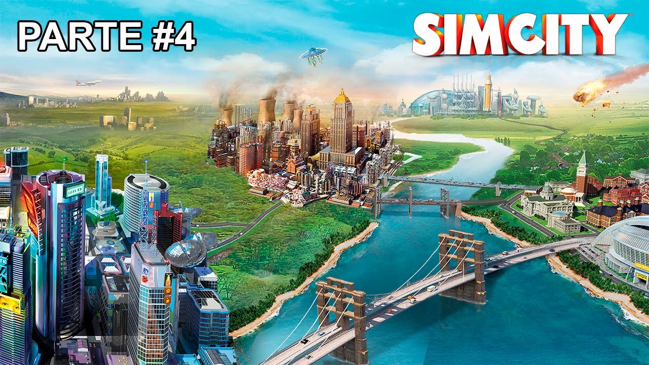 SimCity (2013) - [Parte 4] - Super Série Construindo Quatro Cidades PT ...