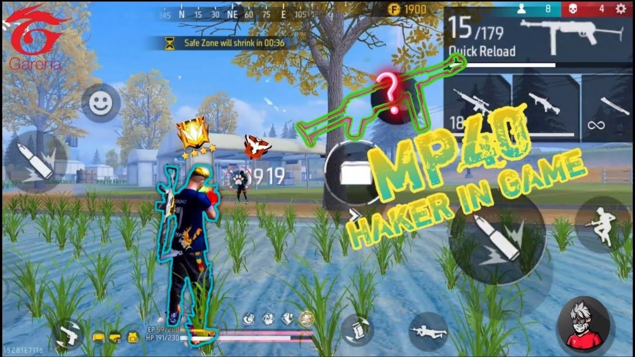 [MP40 Haker in game]@legend.gaming.0098 - YouTube