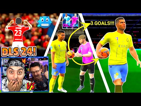 CRİSTİANO RONALDO GELDİ 😱 İLK KAPIŞMA DREAM LEAGUE SOCCER 2024 ! DLS 24 !
