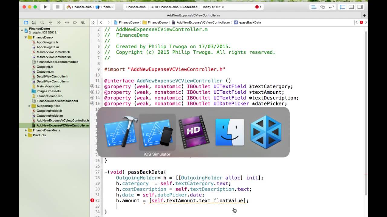 Core Data And Uitableview Youtube