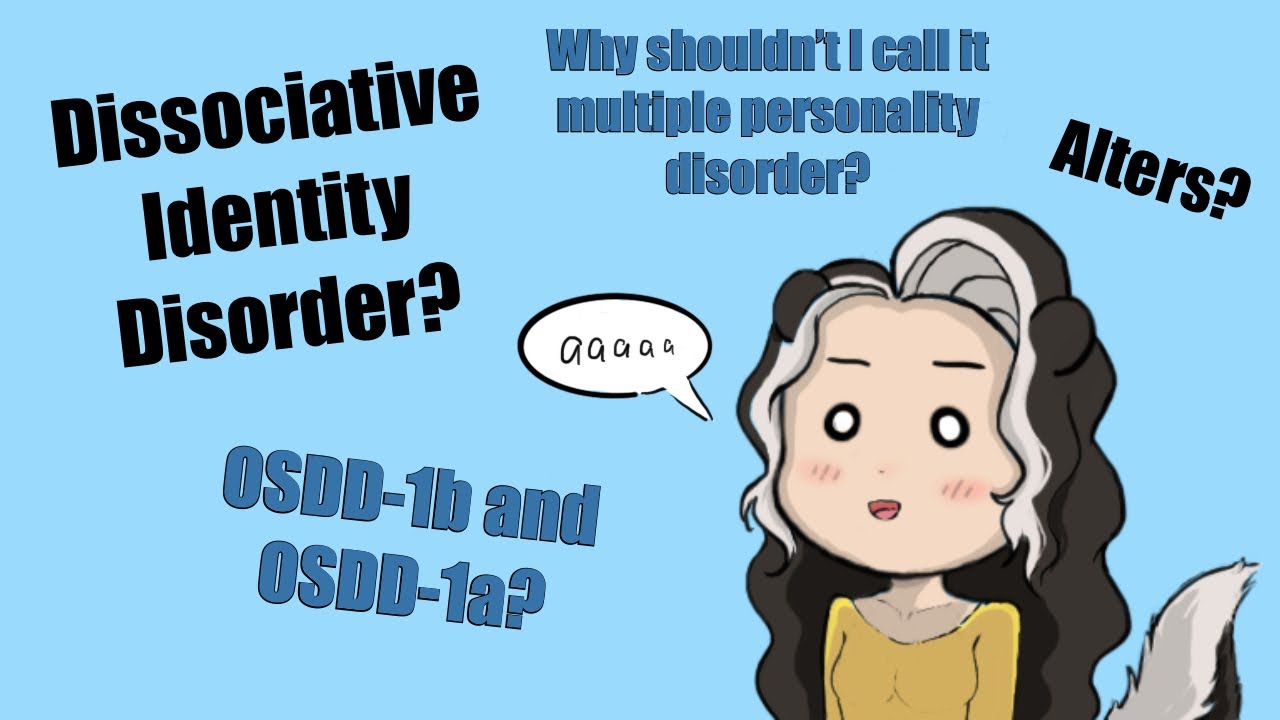DID / OSDD basics explained by a ditzy skunkgirl | Part 1: learn more ...