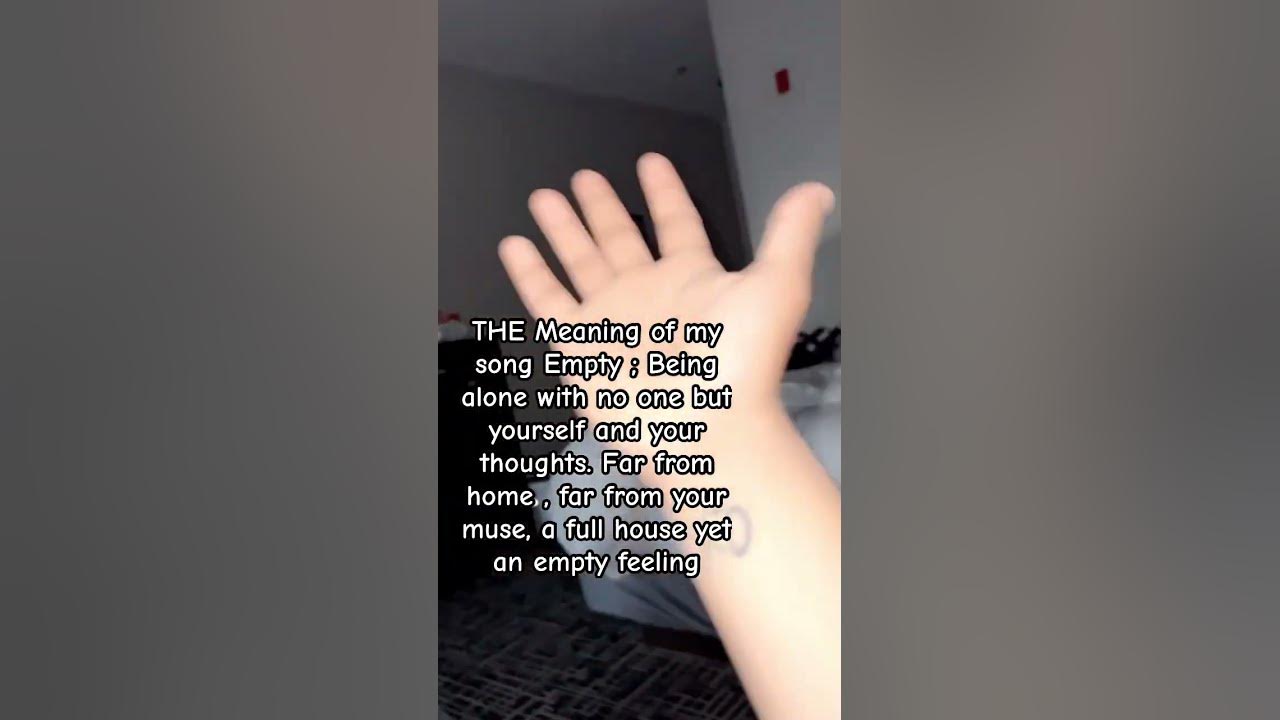 Meaning Of Empty lyricvideo YouTube meaning-of-empty-lyricvideo-youtube