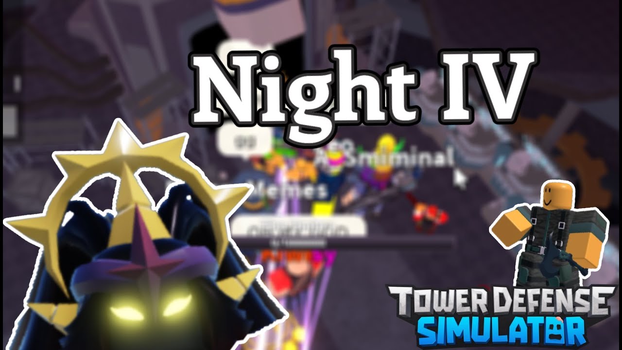 Beating Night 4 of Solar Eclipse Event! | Tower Defense Simulator - YouTube