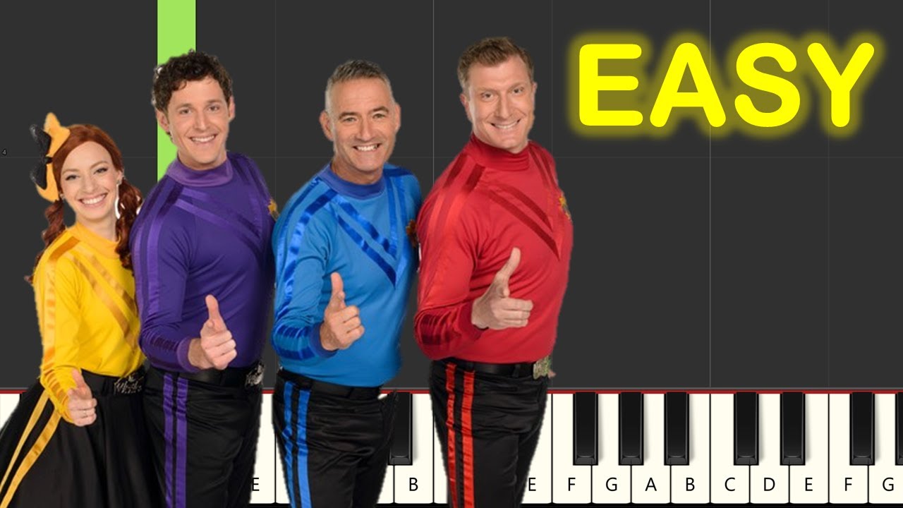 The Wiggles Getting Strong Piano Tutorial - YouTube