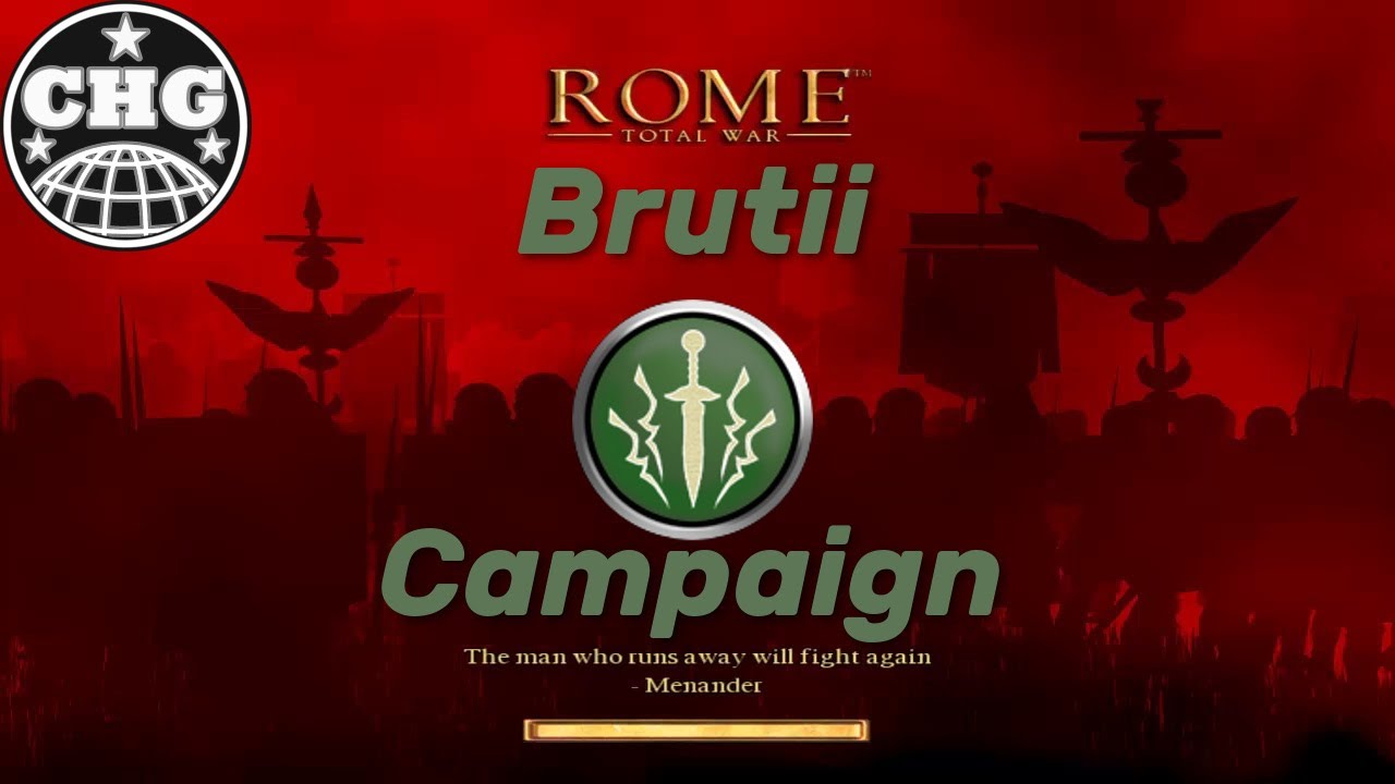 Rome Total War - Brutii Campaign #1 - The Only True Romans - YouTube