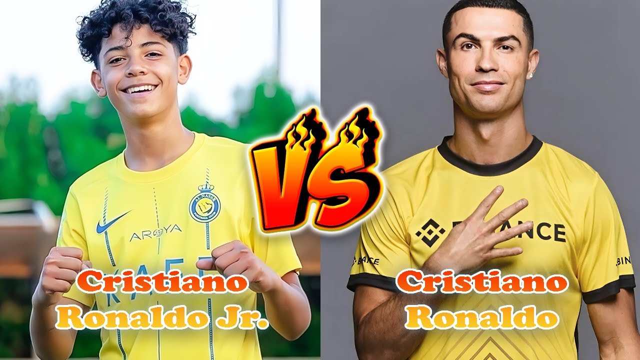 Cristiano Ronaldo Jr. (Cr7's son) VS Cristiano Ronaldo Transformation ...