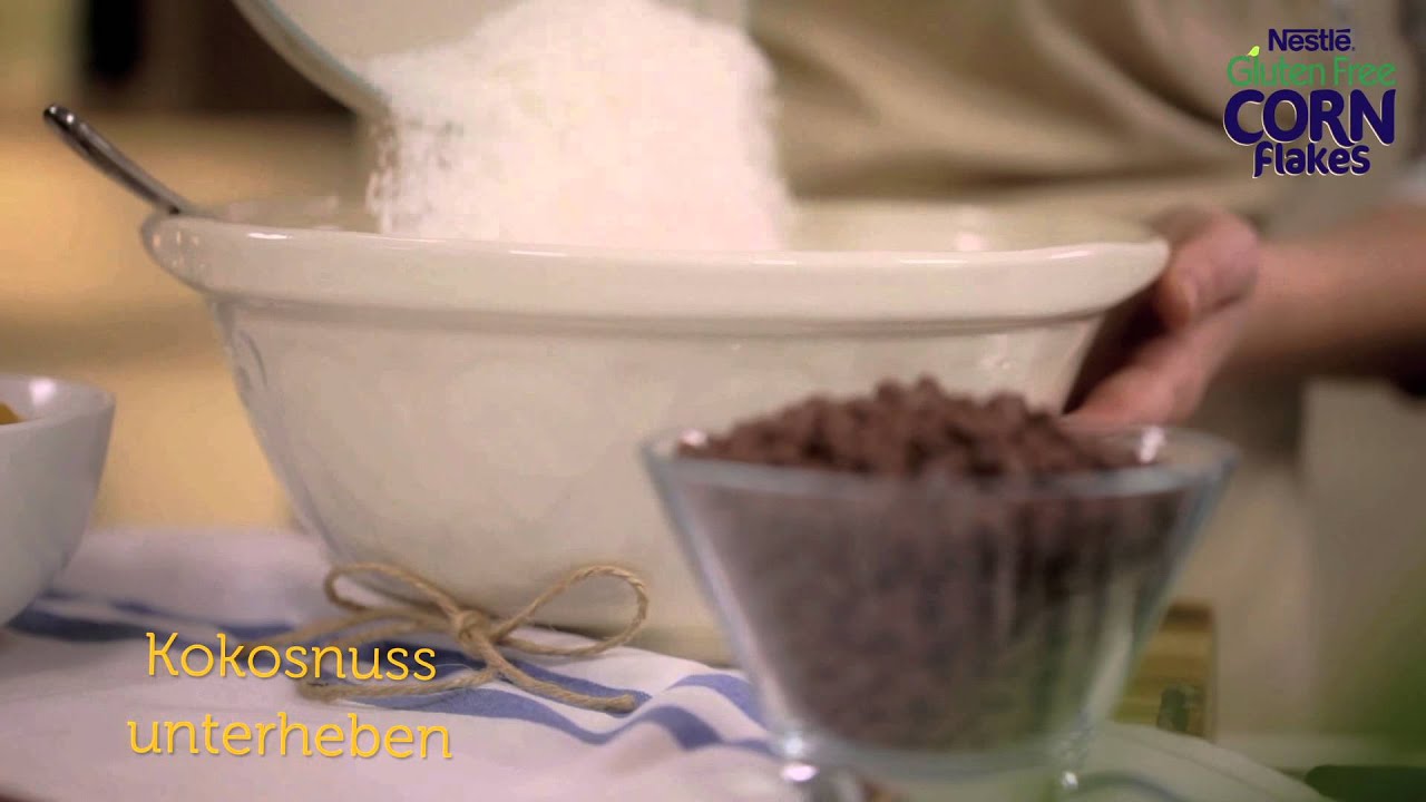 Nestle Gluten Free Corn Flakes - Coconut Cookies - YouTube