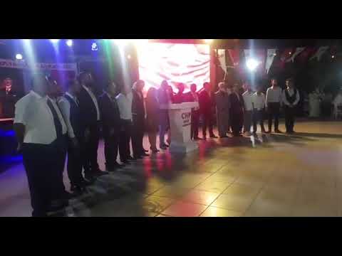 CHP Antakya İlçe Başkanı Ümit KUTLU Konuşma Açılışı