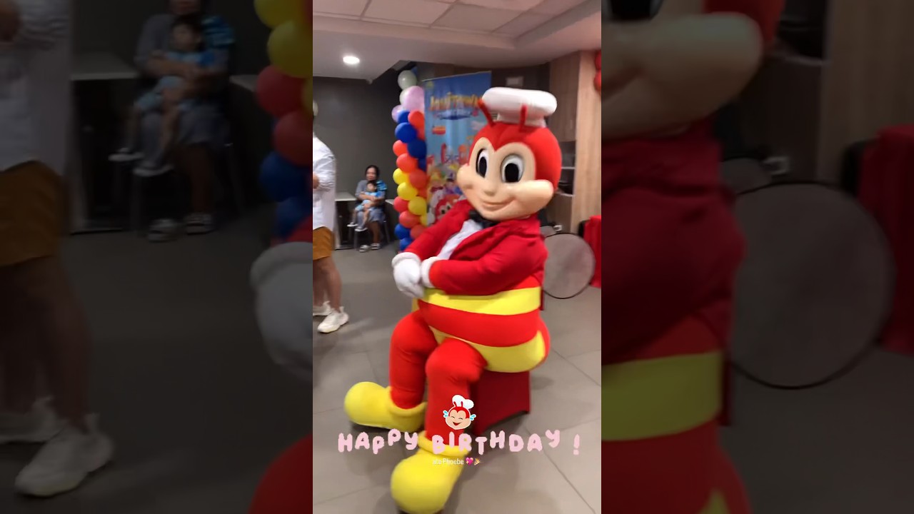Jollibee Bday Party • Happy Kids(Adults) • Ate Phoebe's Bday ...