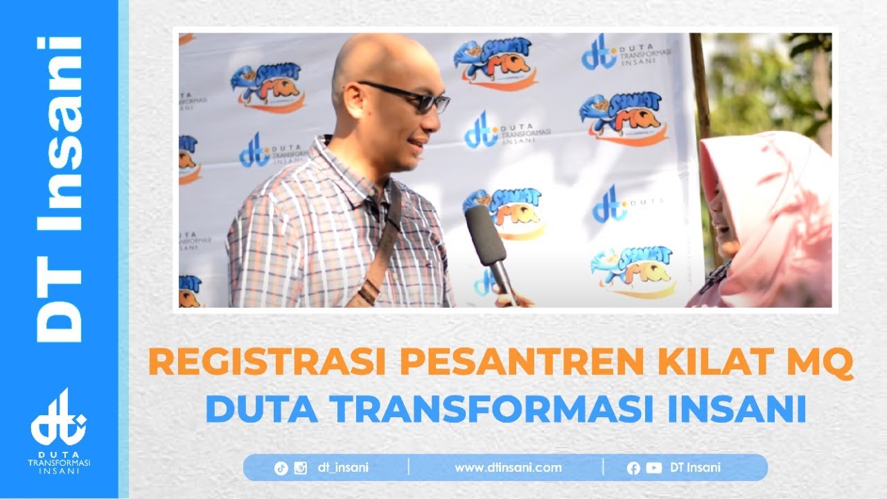 SANLATMQ Desember 2015 - Registrasi - Duta Transformasi Insani - YouTube