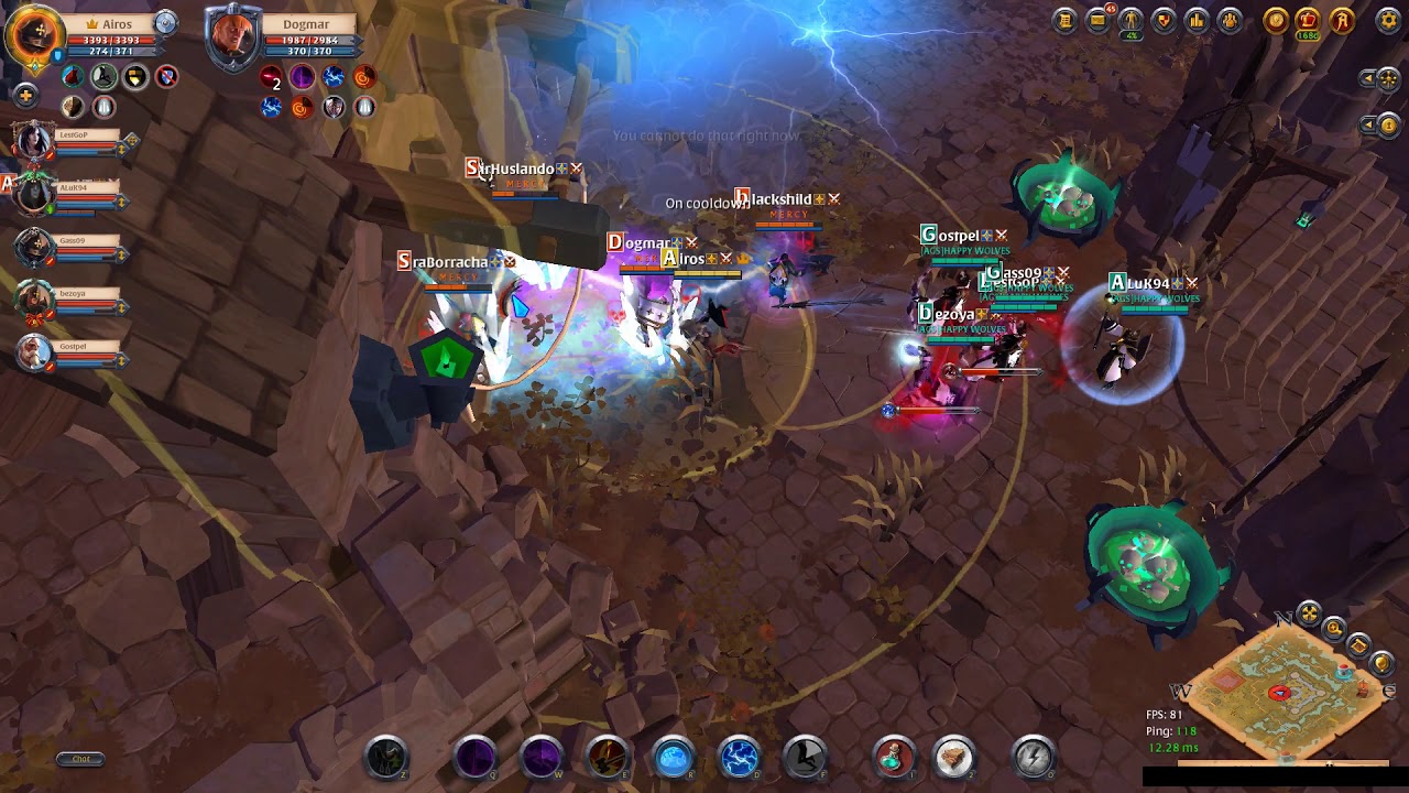 Albion online - PVP / DIVE - COUNTER DIVE / Carving Sword /Tank ...