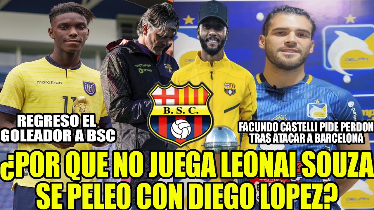 ¿POR QUE NO JUEGA LEONAI SOUZA SE PELEO CON DIEGO LOPEZ? FACUNDO CASTELLI PIDE PERDON A ...
