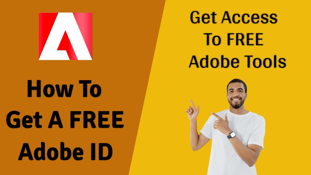 How To Get A Free Adobe ID To Access Free Adobe Software - YouTube