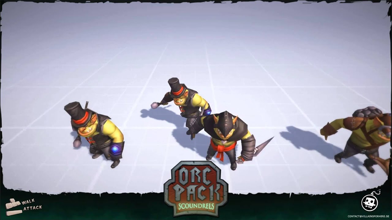 ORC PACK Scoundrels (Unity Asset Store) - YouTube