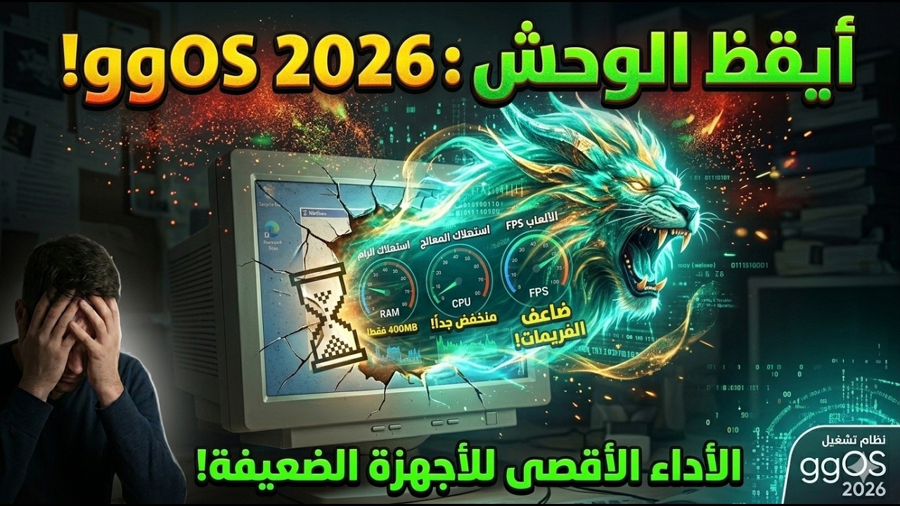 نسخة ggOS 2026 | افضل نسخه ويندوز للاجهزه الضعيفة! 🤫💻 - YouTube