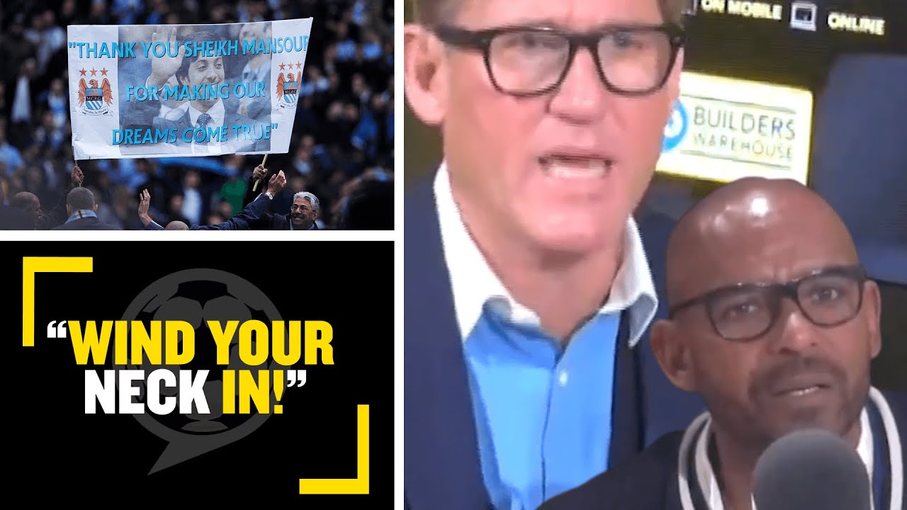 "WIND YOUR NECK IN!" Simon Jordan & Trevor Sinclair HEATED clash over ...