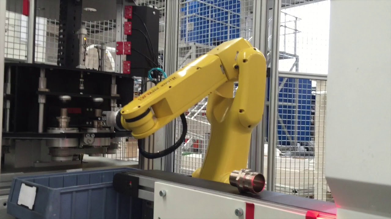 ADELPHI AUTOMATION LASER MARK MACHINE - YouTube