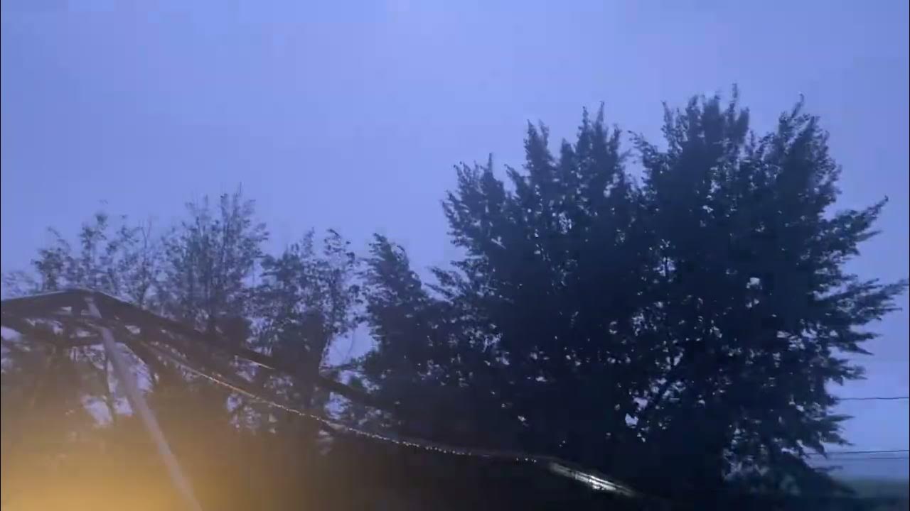 Nighttime Severe Thunderstorms (July 28th, 2023) - YouTube