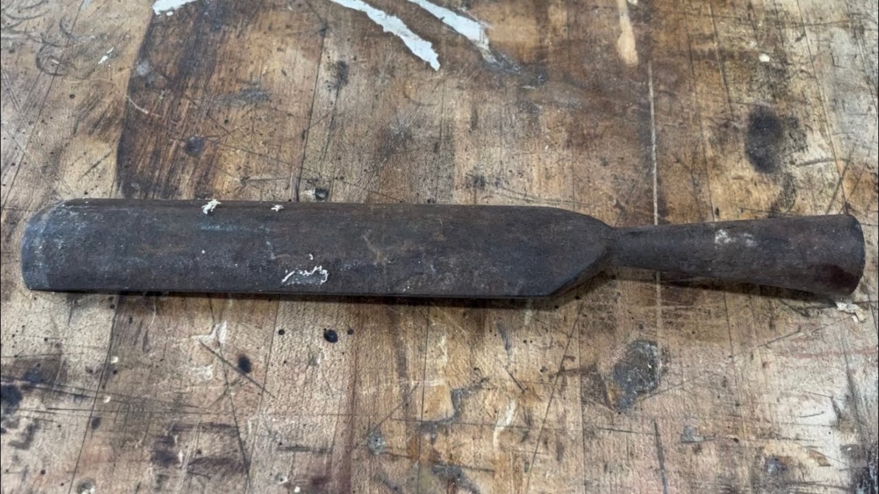 Restoring a chisel from my grandpa - YouTube