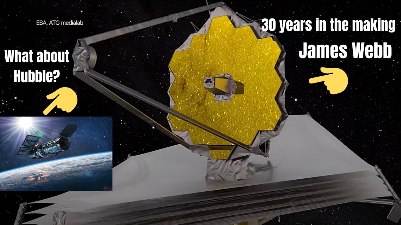 James Webb, 30 years in the making - what about Hubble? - YouTube