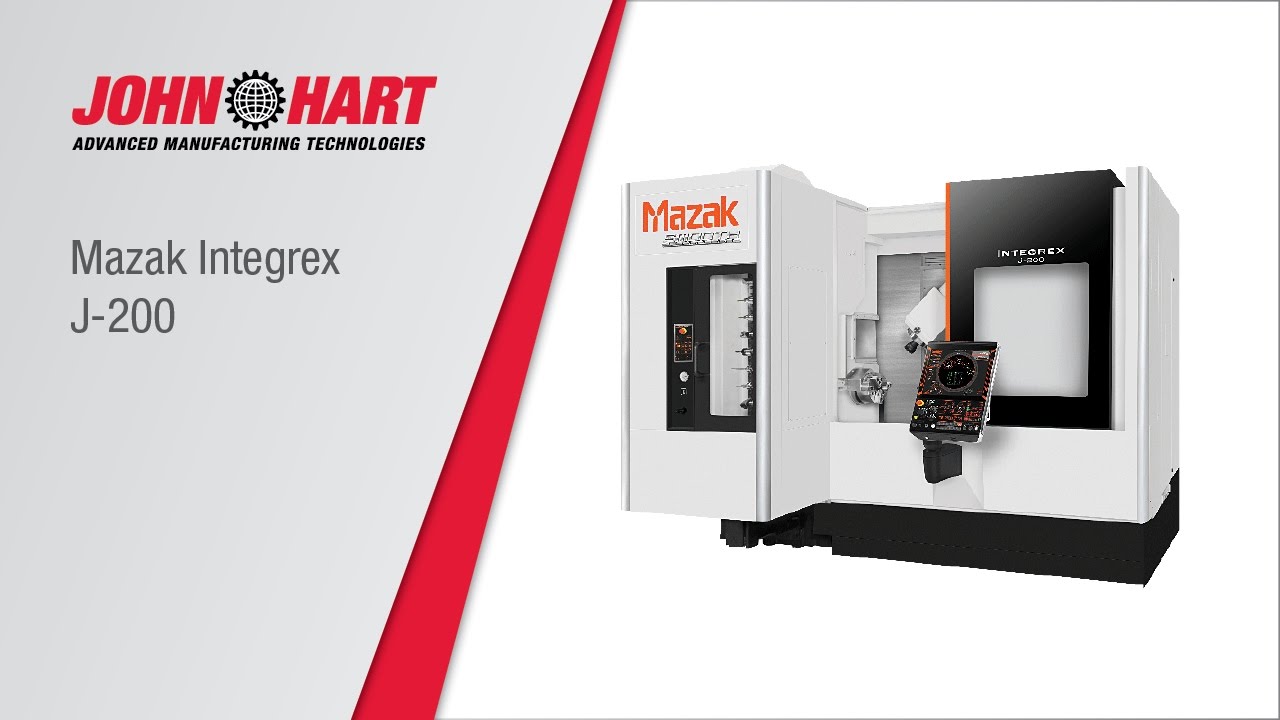 Mazak Integrex J-200 - YouTube