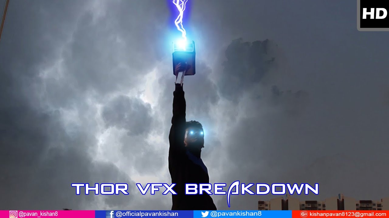 Thor Ragnarok | Lightning VFX | After Effects | Pavan Kishan - YouTube