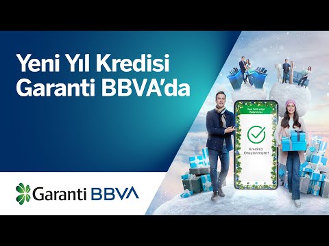 Yeni Yıl Kredisi Garanti BBVA’da!