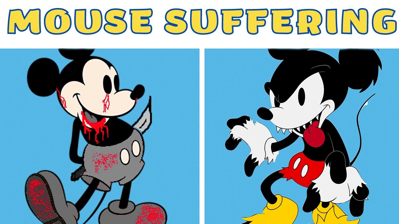 Friday Night Funkin' VS Mickey Mouse | Midnight Suffering (FNF Mod ...