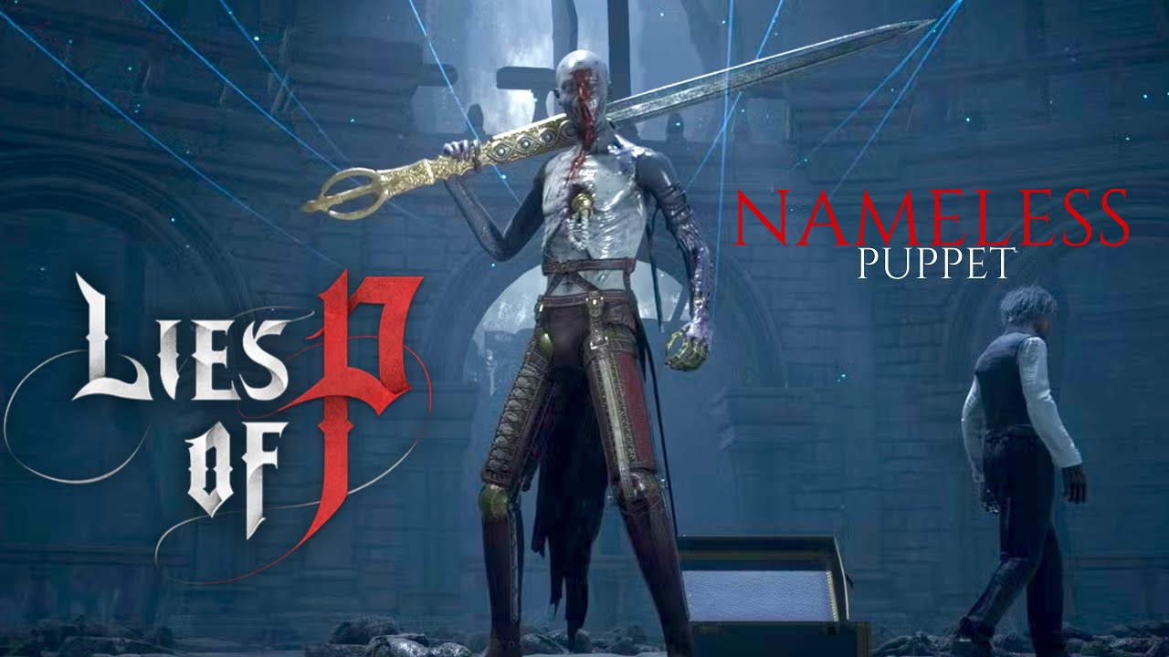 Nameless Puppet Lies Of P 4K PS5 Boss Fight - YouTube